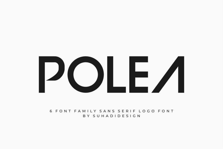 Polea Extra Bold DEMO Font · 1001 Fonts