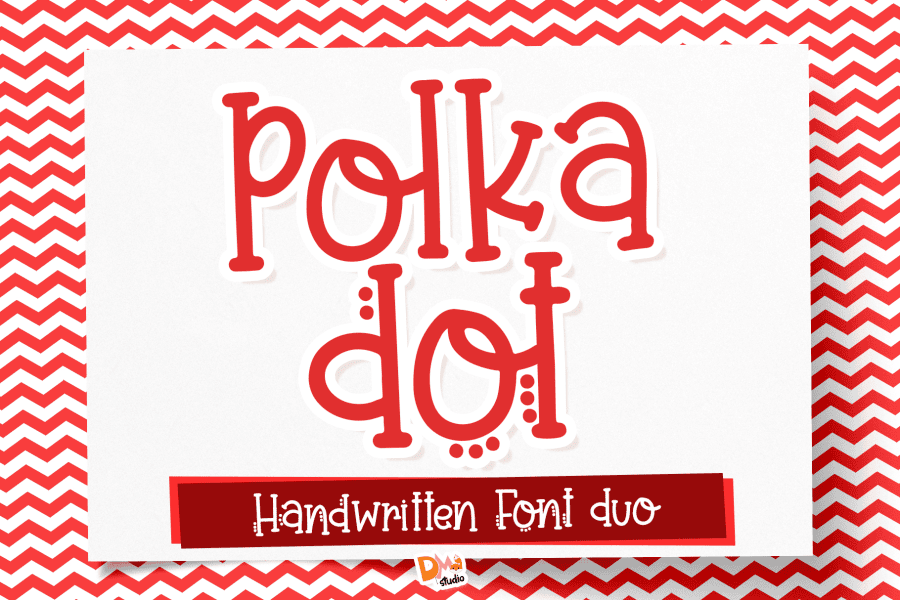 1 Free Polka Dot Font · 1001 Fonts