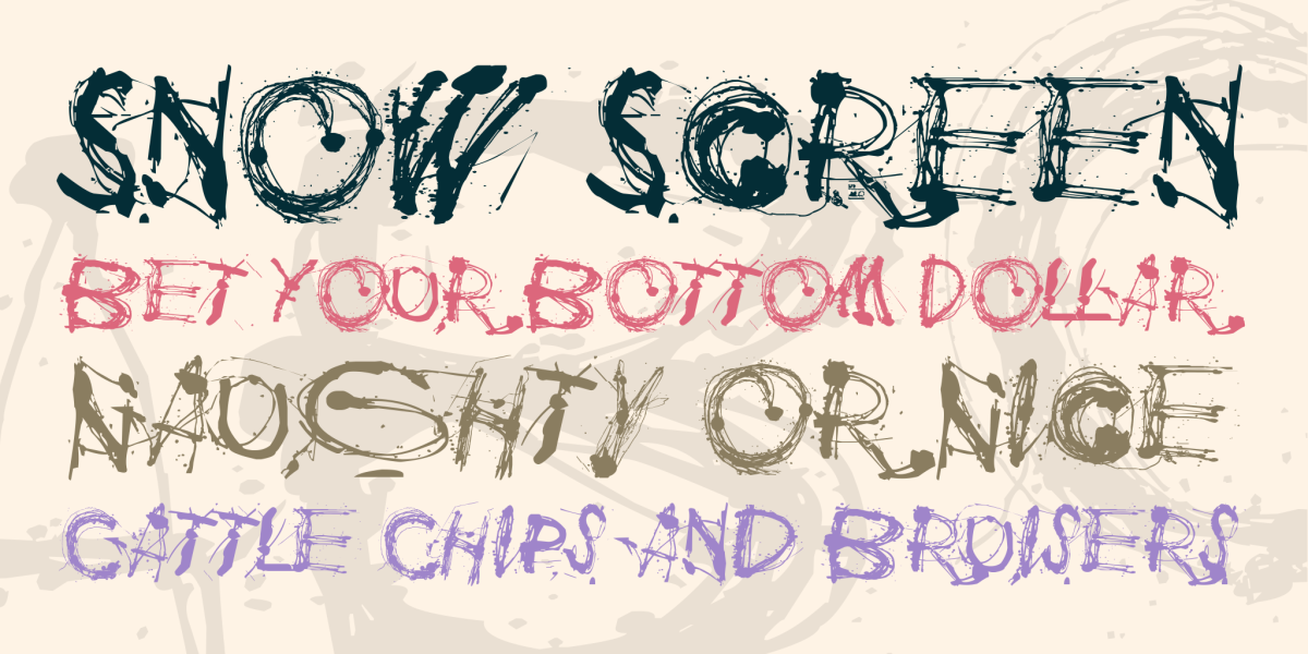 2 Free Bold, Destroyed, Script Fonts · 1001 Fonts