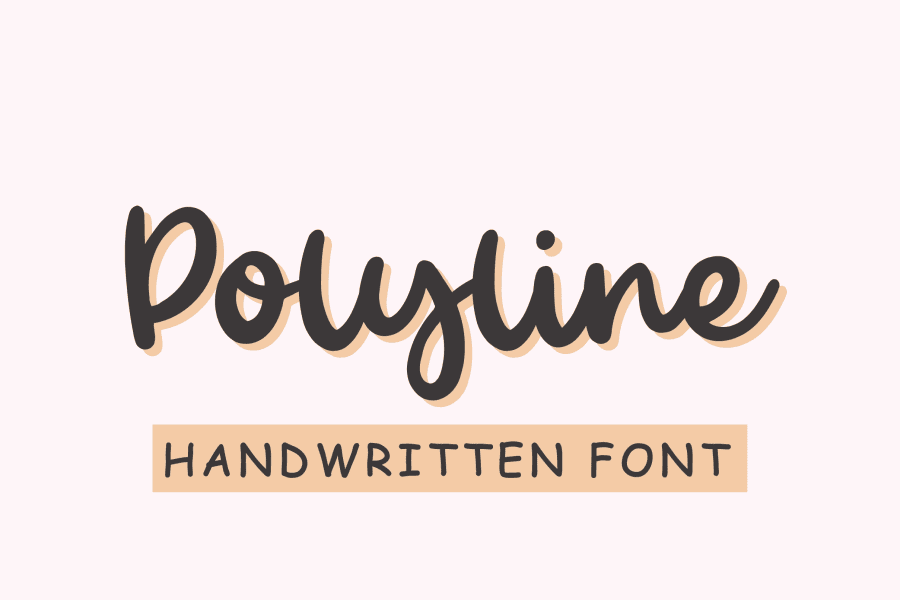 Polyline Font · 1001 Fonts
