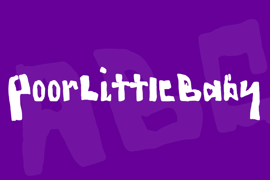 PoorLittleBaby Font · 1001 Fonts