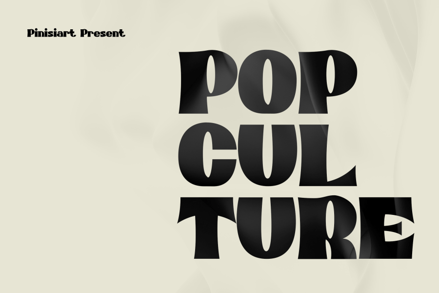 POP-CULTURE Font · 1001 Fonts