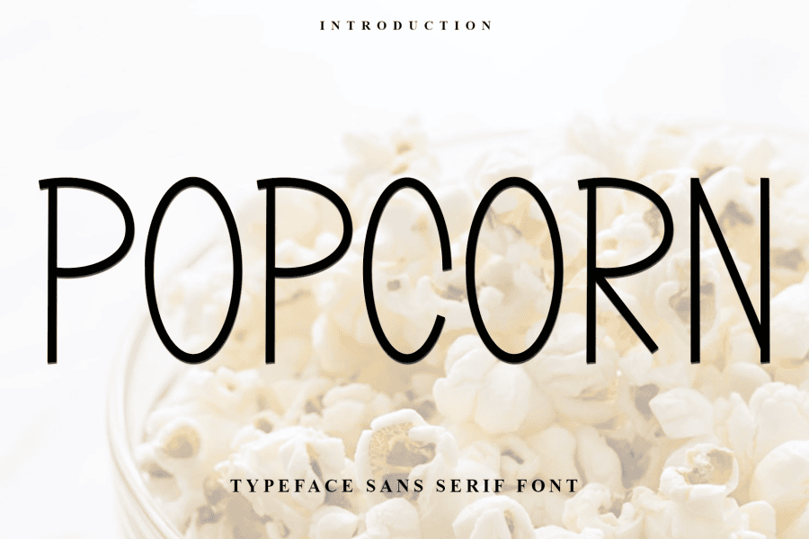 Popcorn Delicious Font · 1001 Fonts