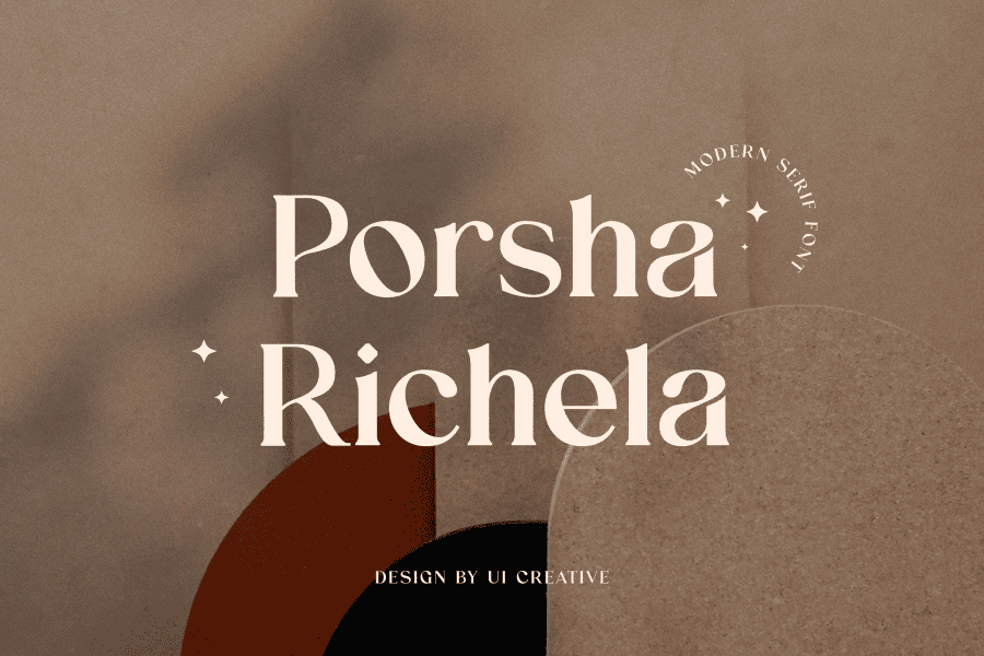 Porsha Richela Font · 1001 Fonts