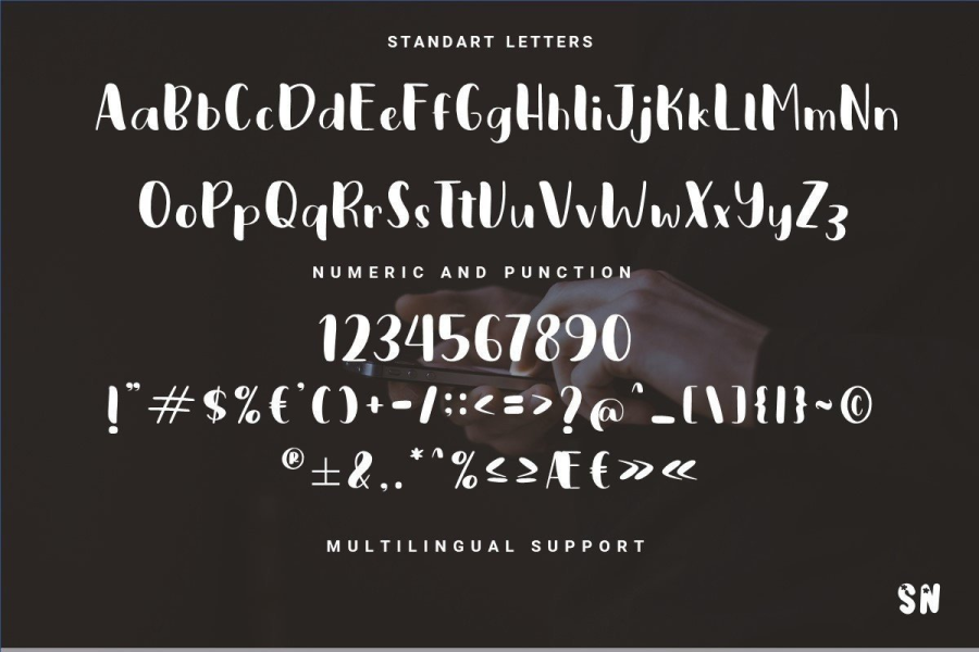 posting Font · 1001 Fonts