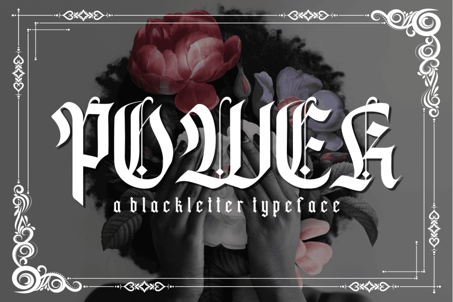POWER BLACKLETTER DEMO Font · 1001 Fonts
