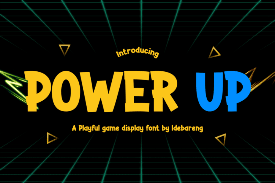POWER UP Font · 1001 Fonts