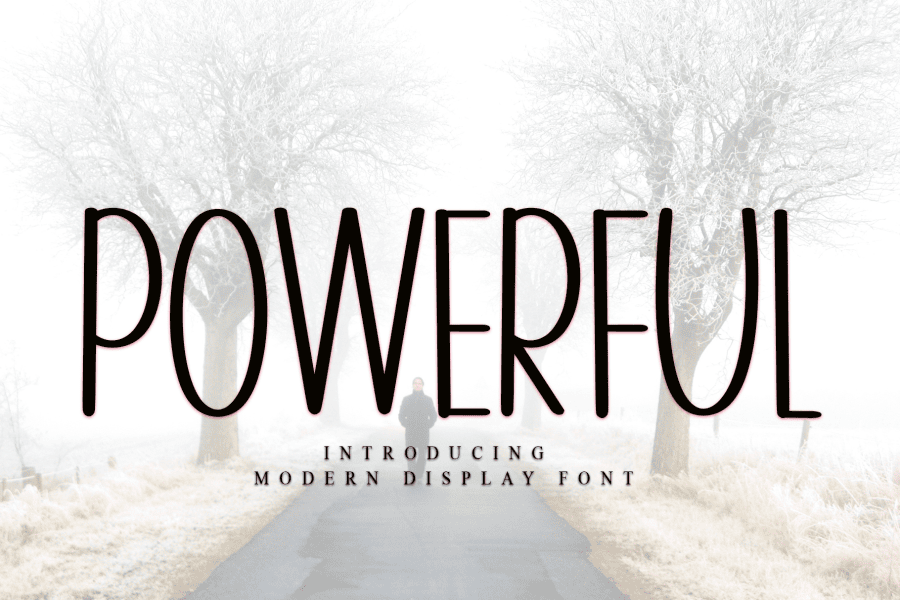 POWERFUL Font · 1001 Fonts