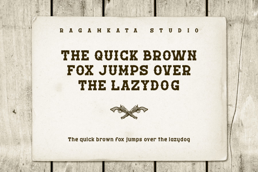 Prairie Wagon DEMO Font · 1001 Fonts