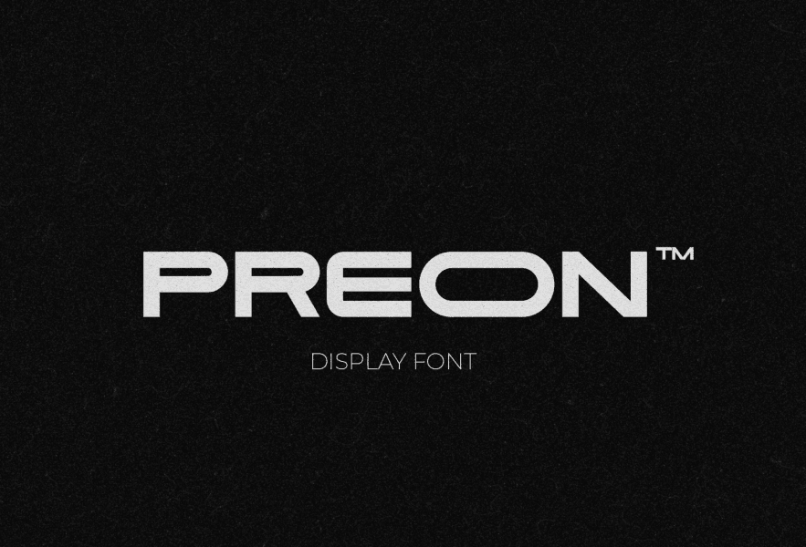 Preon DEMO Font · 1001 Fonts