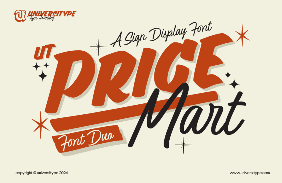 Price Mart Demo Font Family · 1001 Fonts