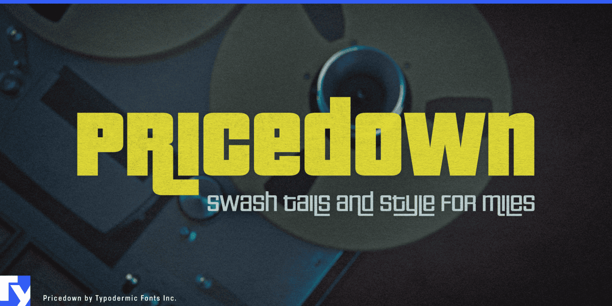 Pricedown Font · 1001 Fonts