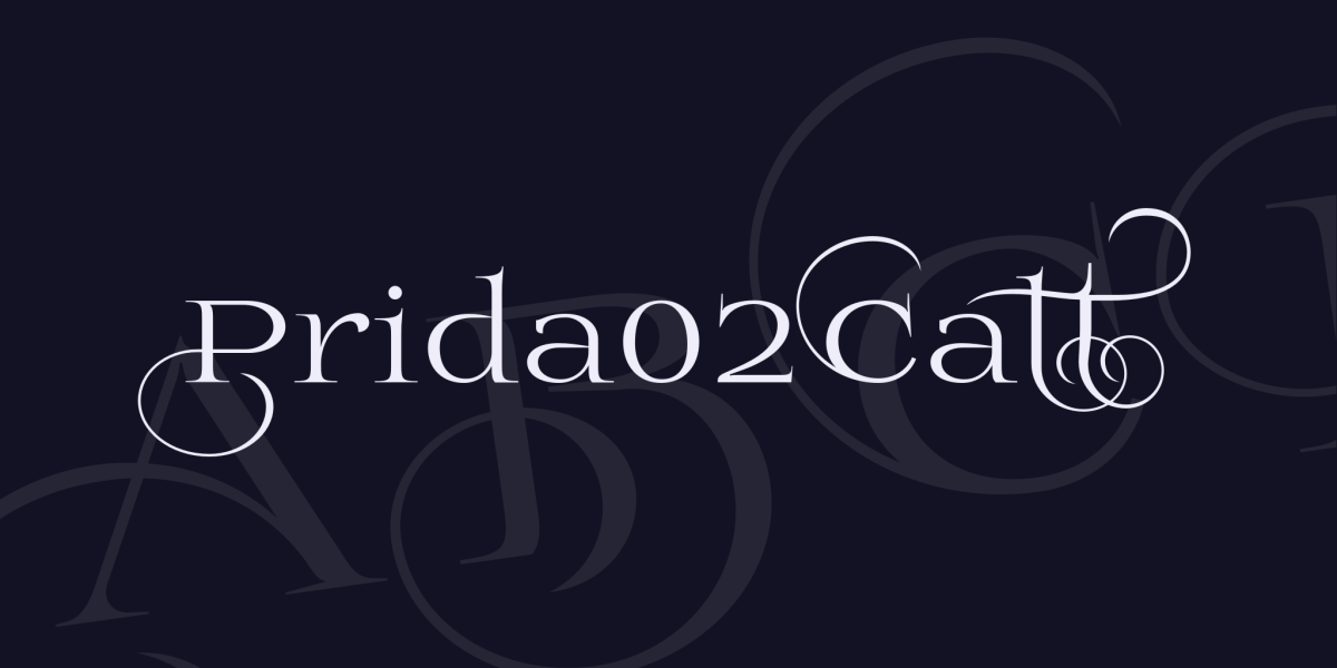 Prida02Calt Font · 1001 Fonts