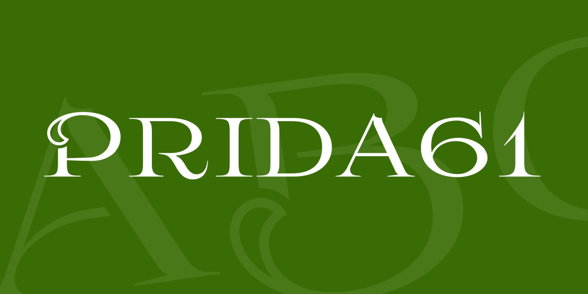 Prida61 Font · 1001 Fonts