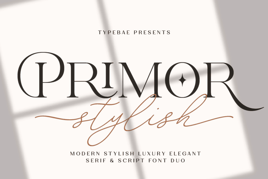 PrimorStylish Font · 1001 Fonts
