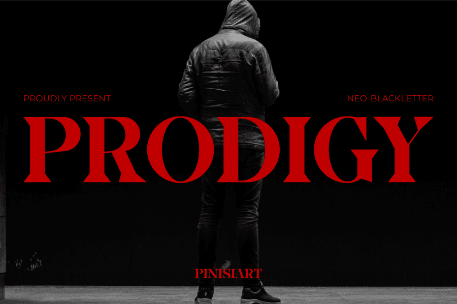 Prodigy Font · 1001 Fonts