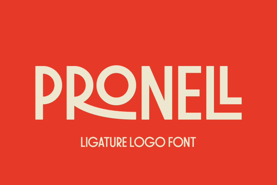 Pronell Font · 1001 Fonts