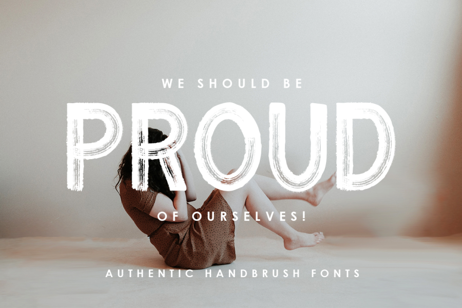 Proud Font · 1001 Fonts