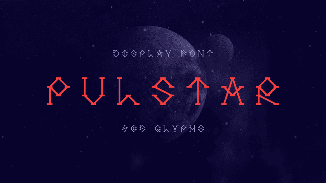 Pulstar Font · 1001 Fonts