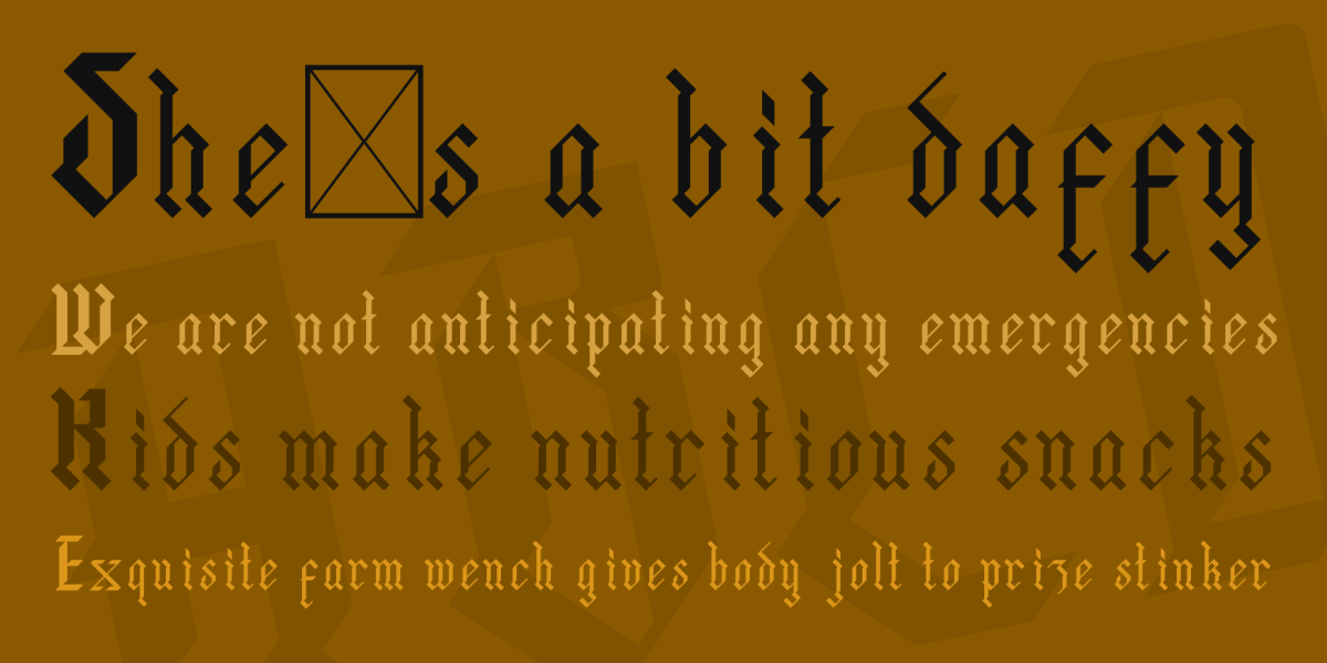 Pure Black Font · 1001 Fonts