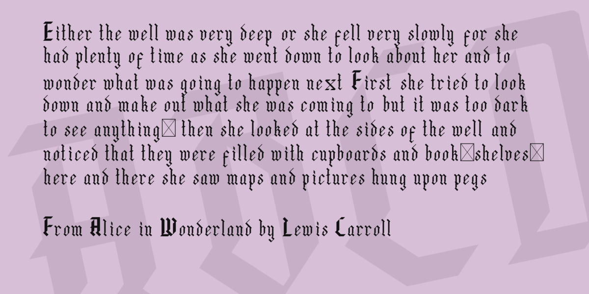 Pure Black Font · 1001 Fonts