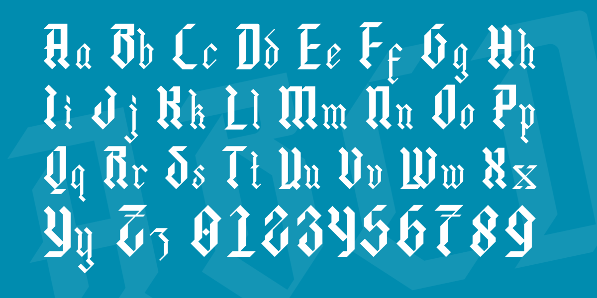 Pure Black Font · 1001 Fonts