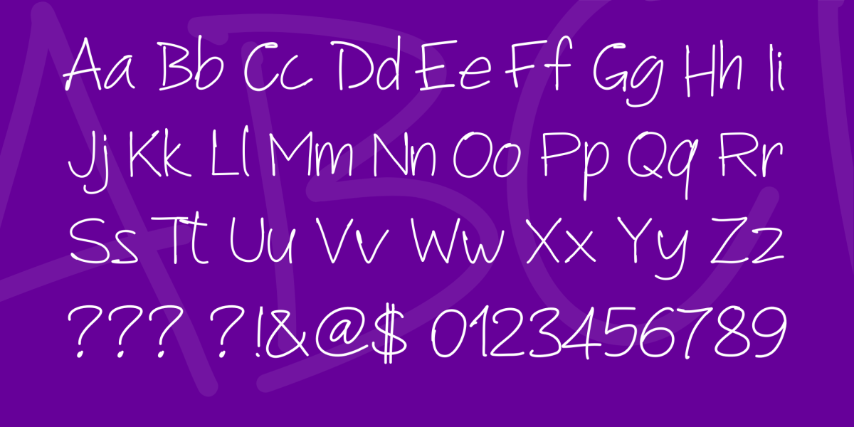 PWAnotherScript Font · 1001 Fonts