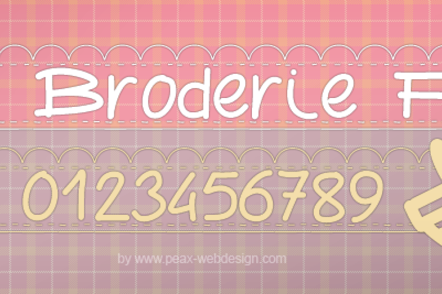 3 Free Embroidery, Mixed Case, Needlework Fonts · 1001 Fonts