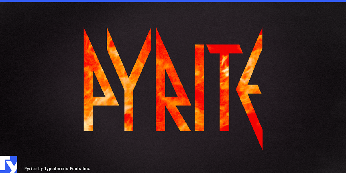 Pyrite Font · 1001 Fonts