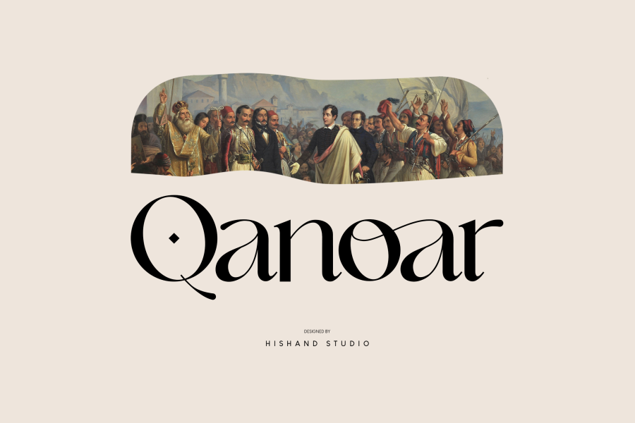 Qanoar Font · 1001 Fonts