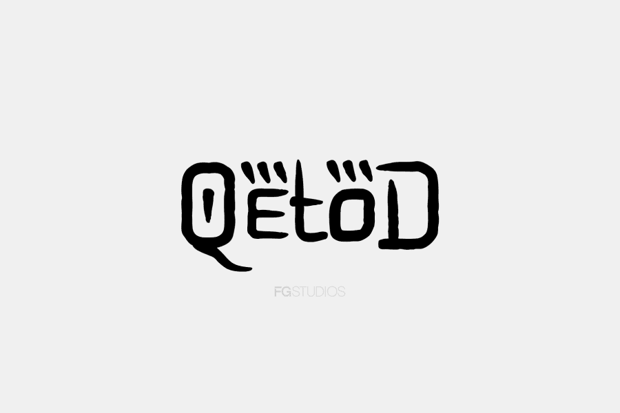 Qetod Font · 1001 Fonts