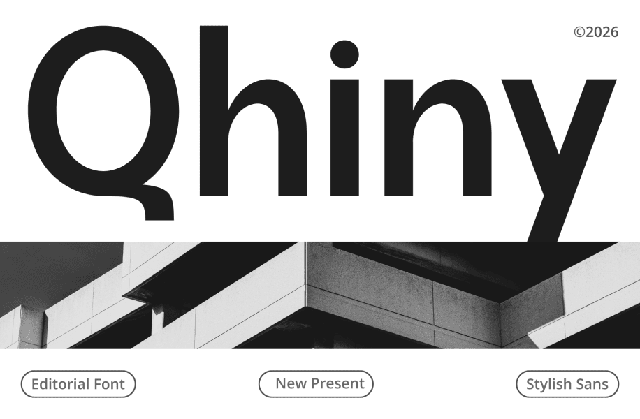 Qhiny Font · 1001 Fonts
