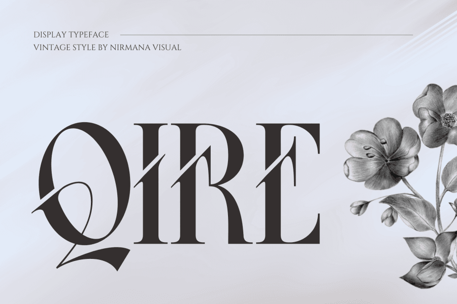 Qire Demo Version Font · 1001 Fonts