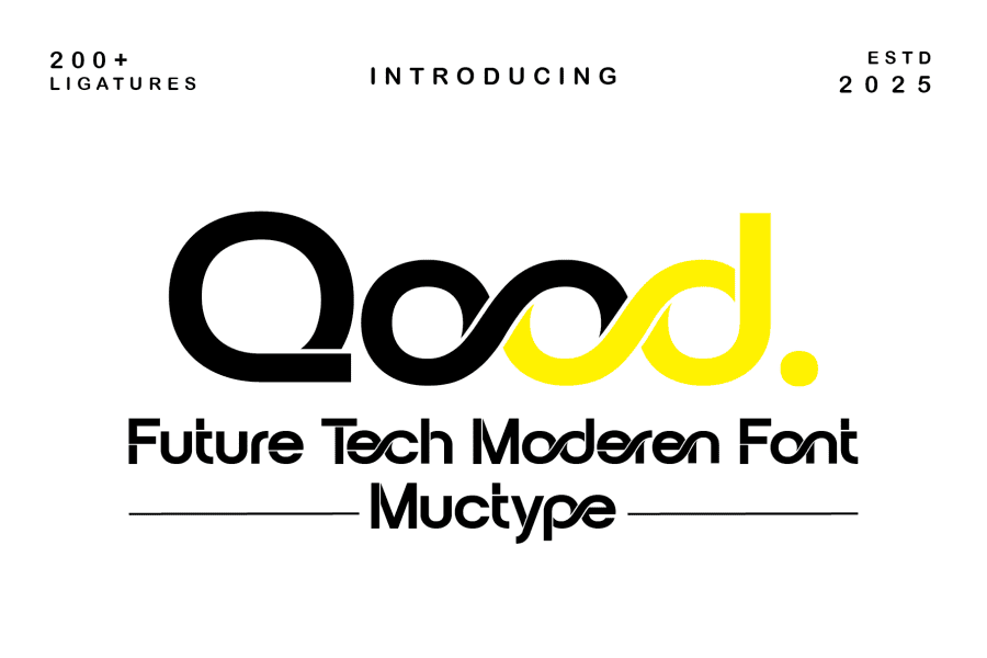 Qood Font · 1001 Fonts