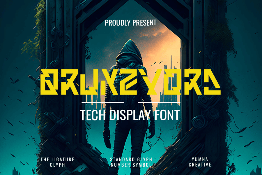 3 Free Gaming, Machine, Modern Fonts · 1001 Fonts