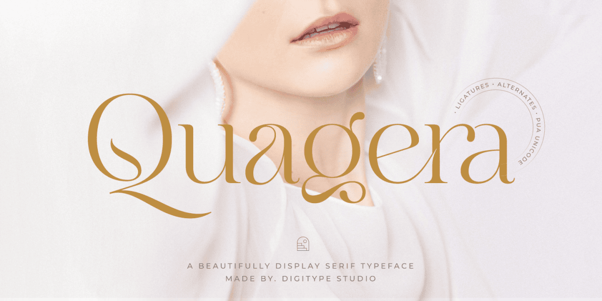 Quagera Font · 1001 Fonts