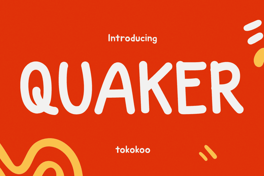 Quaker Font · 1001 Fonts
