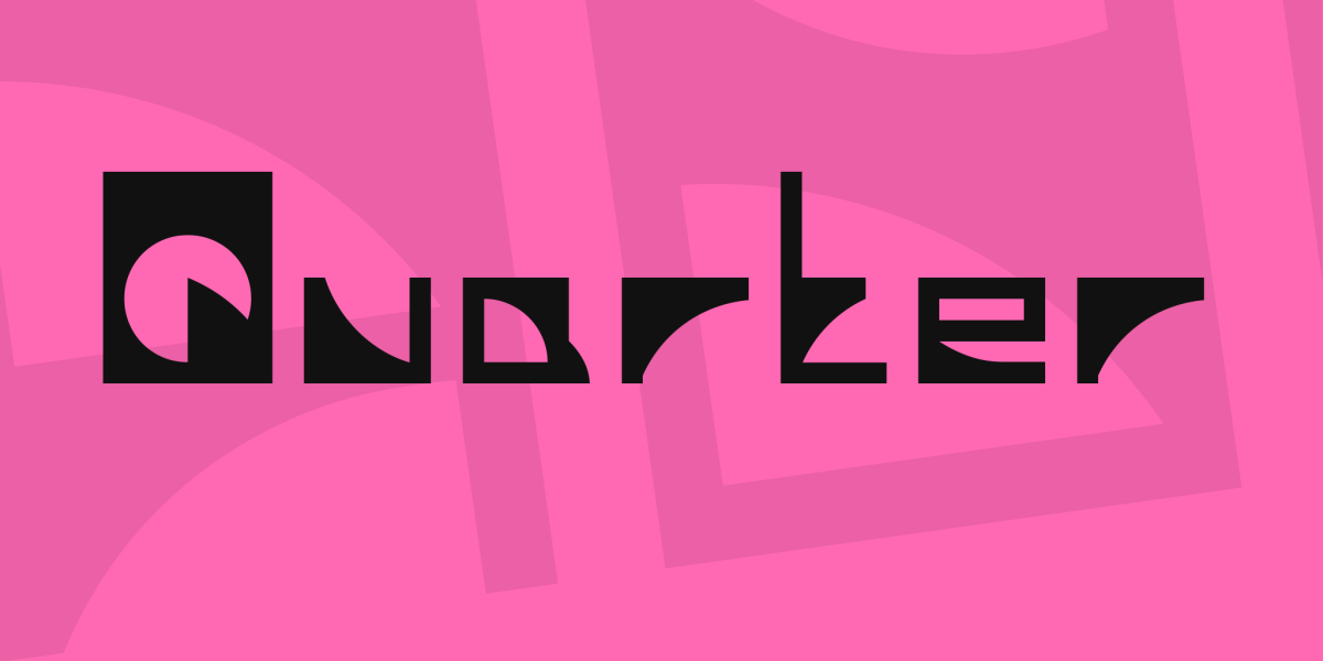 Quarter Font · 1001 Fonts