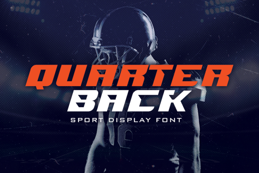 QUARTERBACK Font · 1001 Fonts