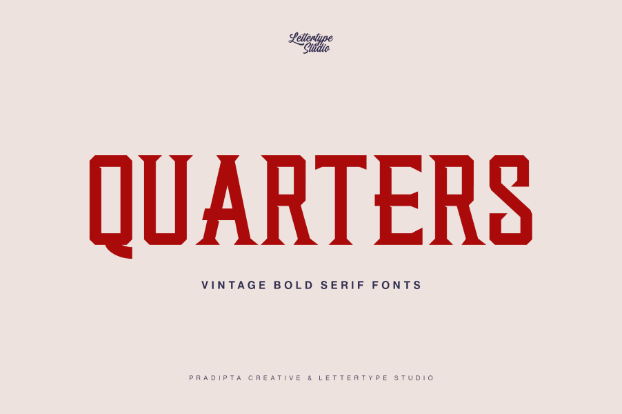 Quarters DEMO Font · 1001 Fonts