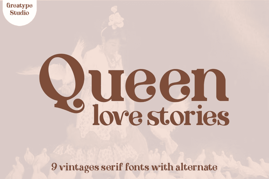Queen Love Stories free Font · 1001 Fonts