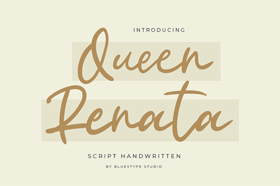 Queen Renata Font · 1001 Fonts