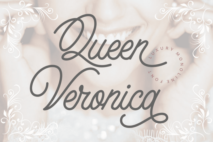 Queen Veronica Font · 1001 Fonts
