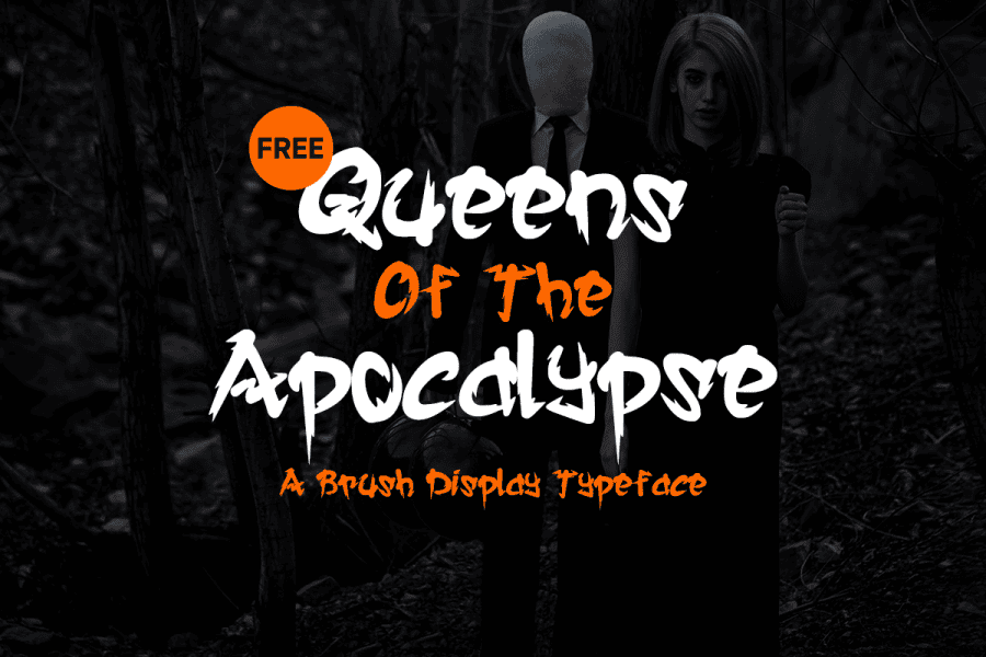 Queens Of The Apocalypse Font · 1001 Fonts