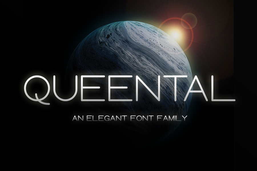 Queental Font Family · 1001 Fonts