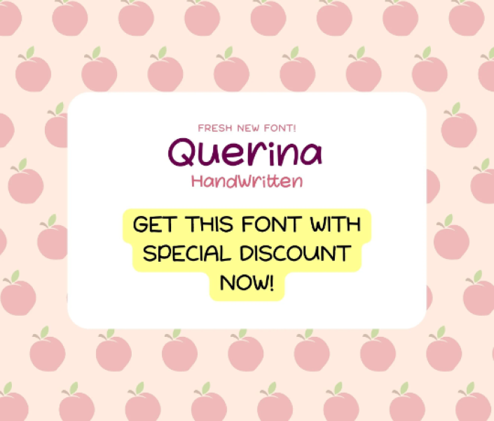 Querina Handwritten Font · 1001 Fonts