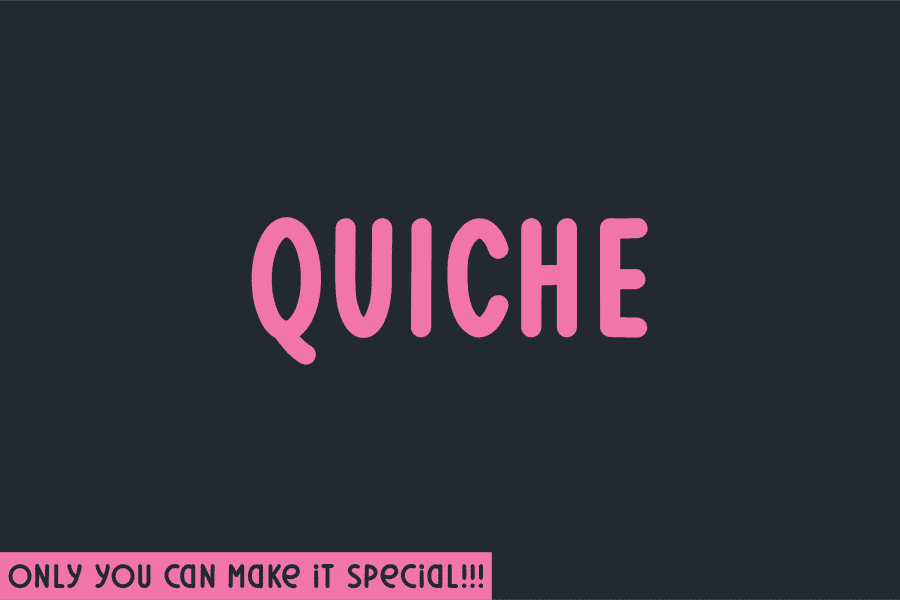 Quiche Font · 1001 Fonts