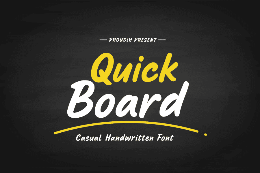 1 Free Quick Handwriting Font · 1001 Fonts