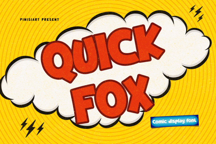 Quick-Fox Font · 1001 Fonts