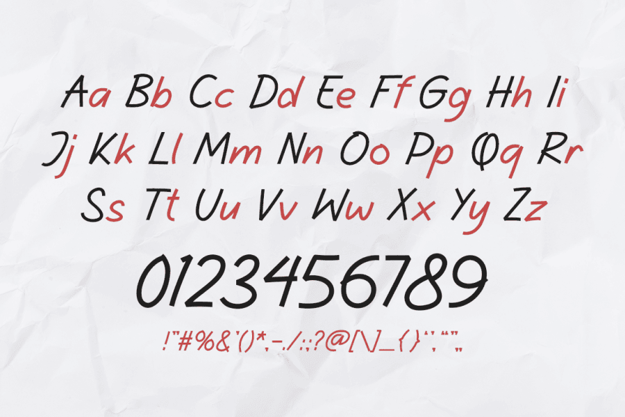 Quick-Note Font · 1001 Fonts